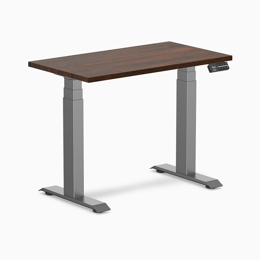Desky Dual Mini Rubberwood Standing Desk