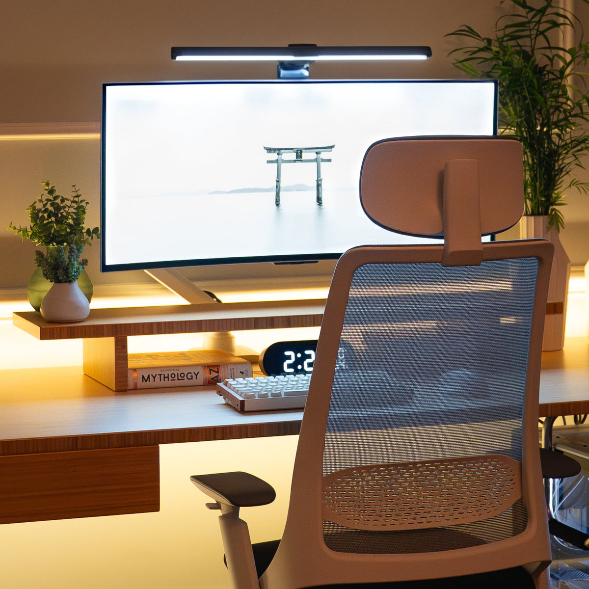 Desky Dual Zone Monitor Light Bar