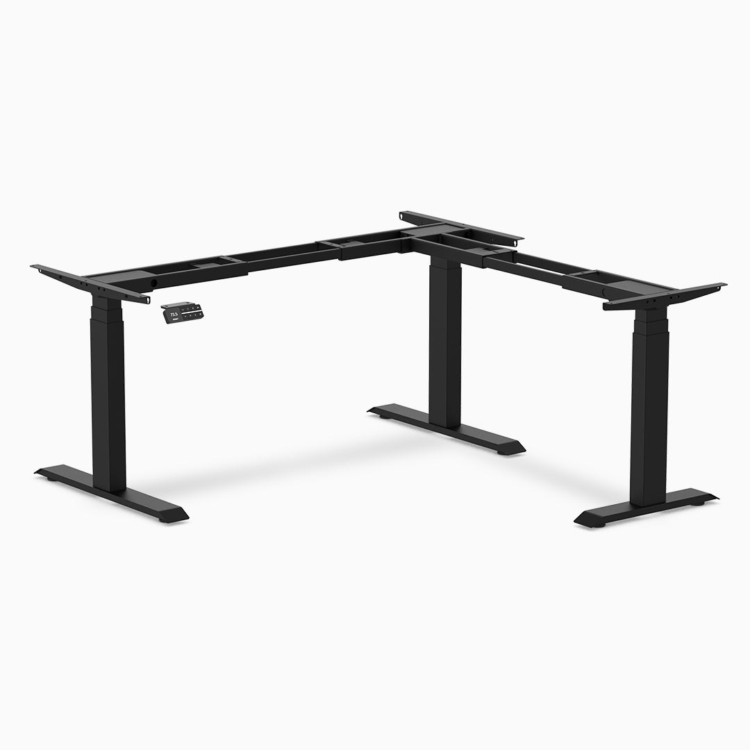 L-Shape Sit Stand Desk Frame | Corner Desk Frame
