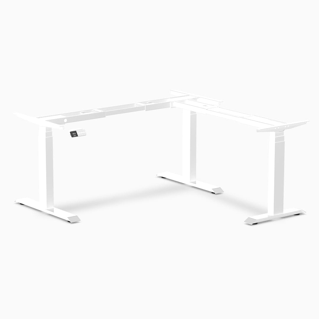 L-Shape Sit Stand Desk Frame | Corner Desk Frame