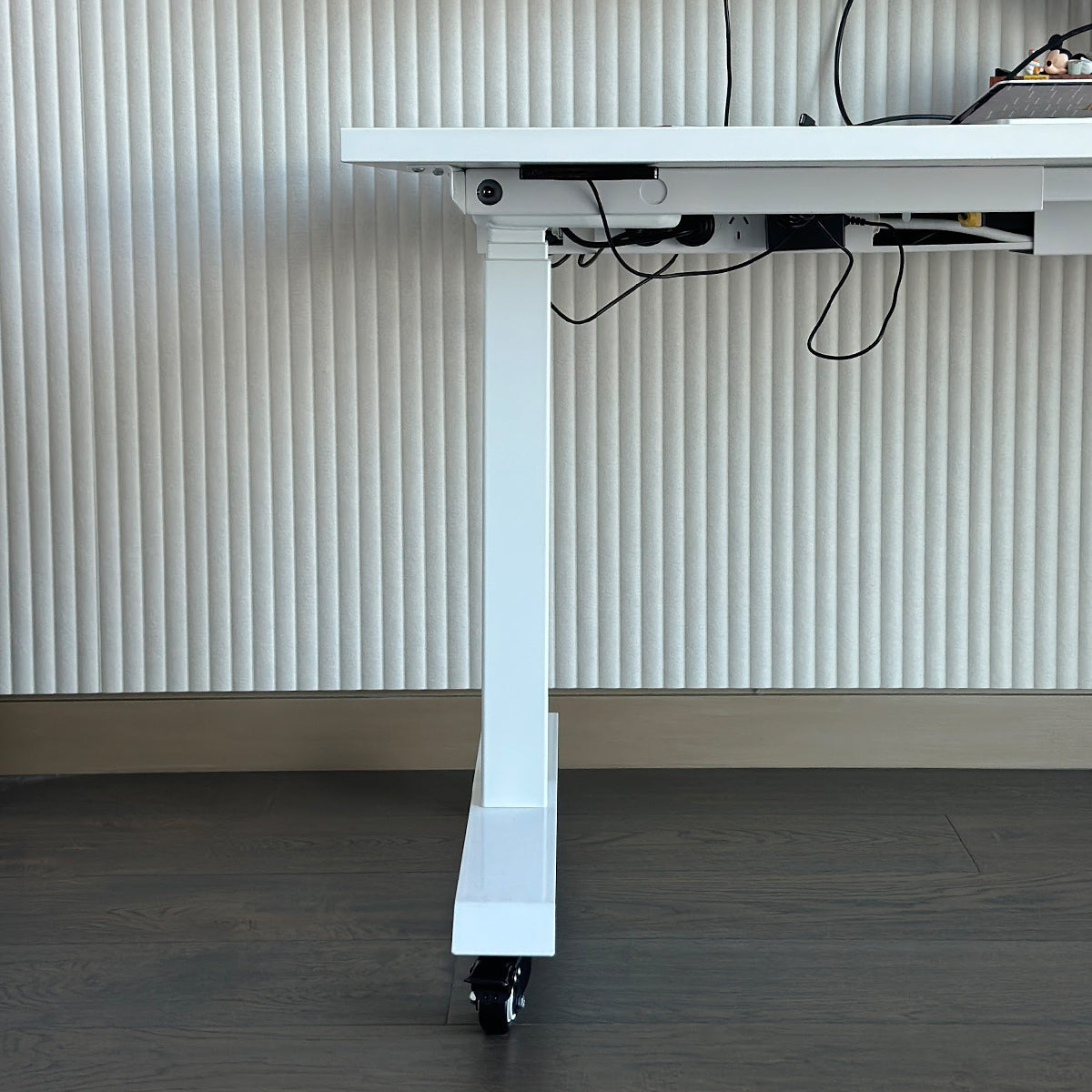 Desky Lockable Desk Caster Wheels