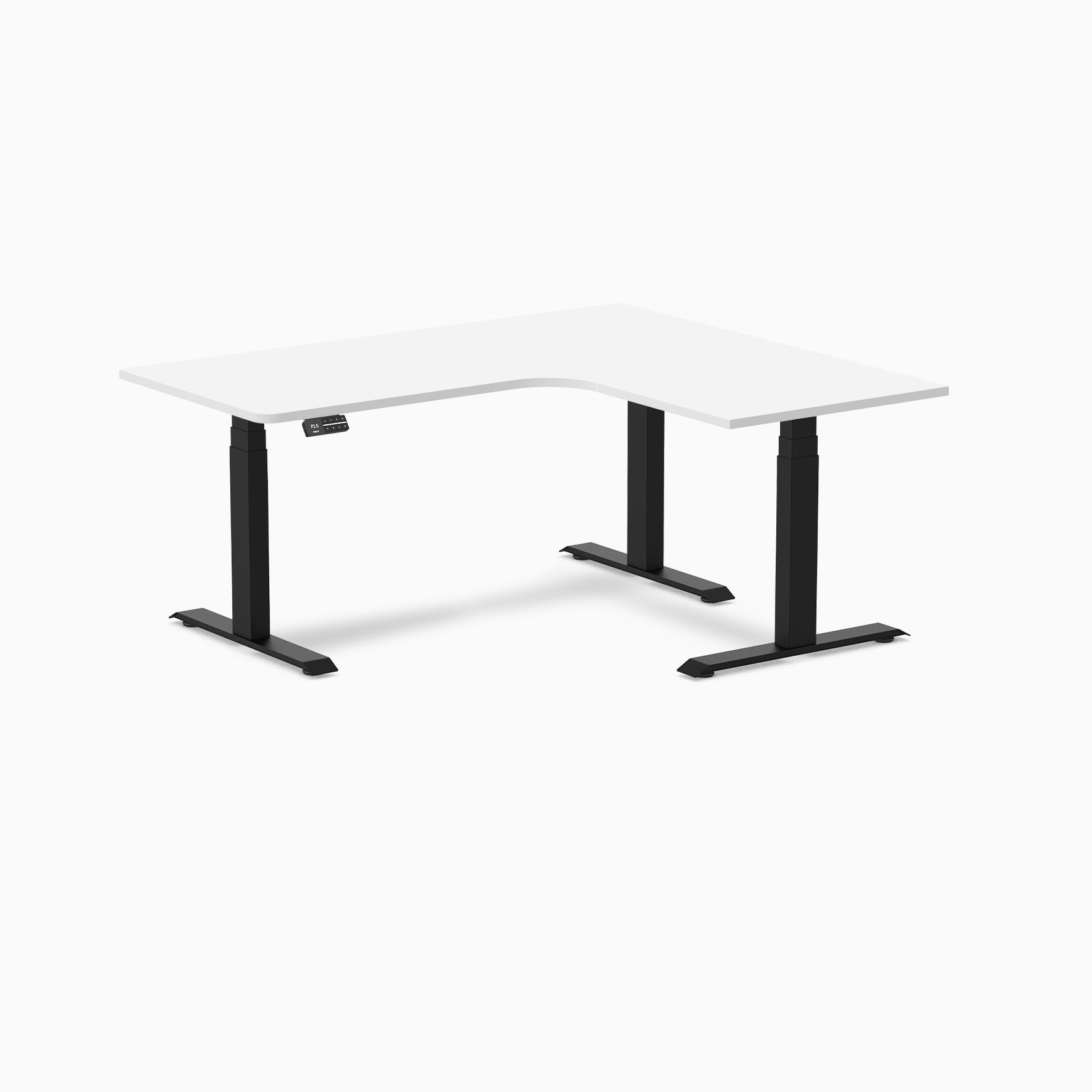 Electric Corner Standing Desk | L Shaped Sit Stand Desk