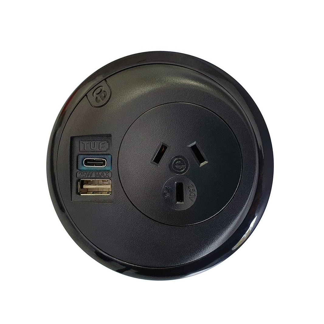 Desk Power Outlets & In Desk Data & Power Hubs - Desky®