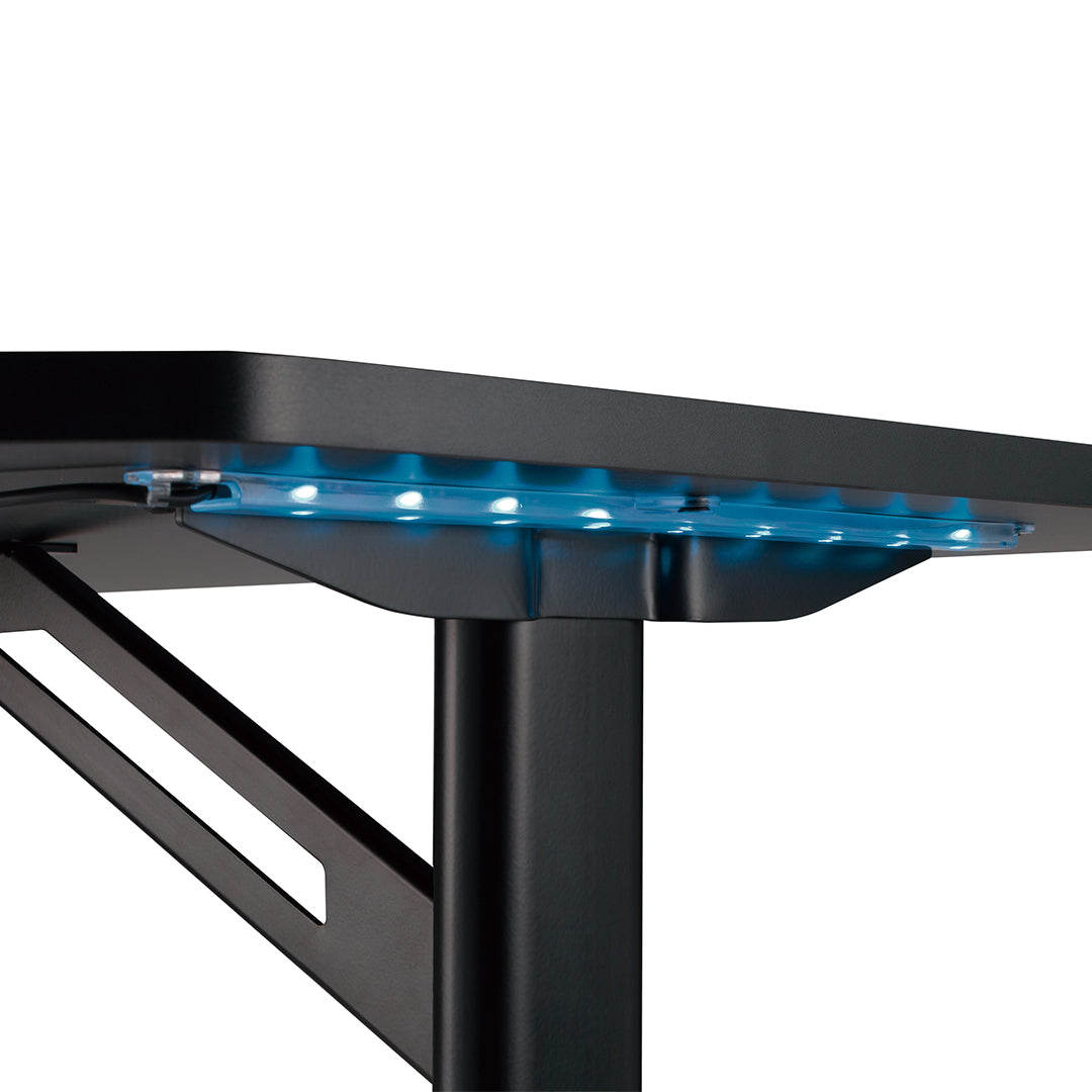Desky Ergonomic T LED Gaming Desk