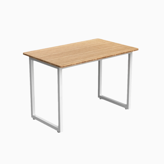 Desky Zero Bamboo L-Shape Office Desk